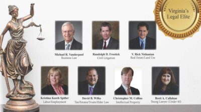 2016 Virginia Business "Legal Elite" Attorneys - Vanderpool, Frostick ...