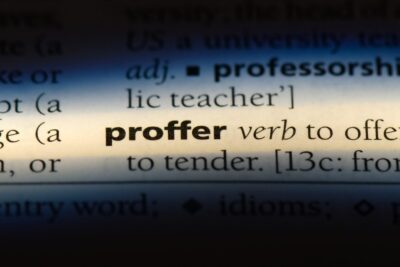 So What Did Change with the New Proffer Law? - Vanderpool, Frostick ...