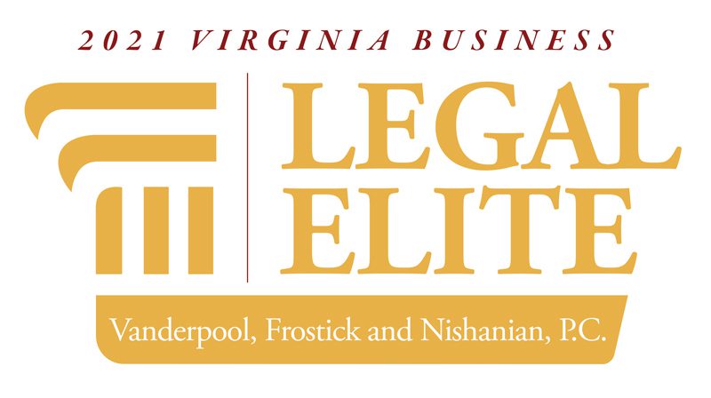 2021 Legal Elite - Vanderpool, Frostick & Nishanian, PC